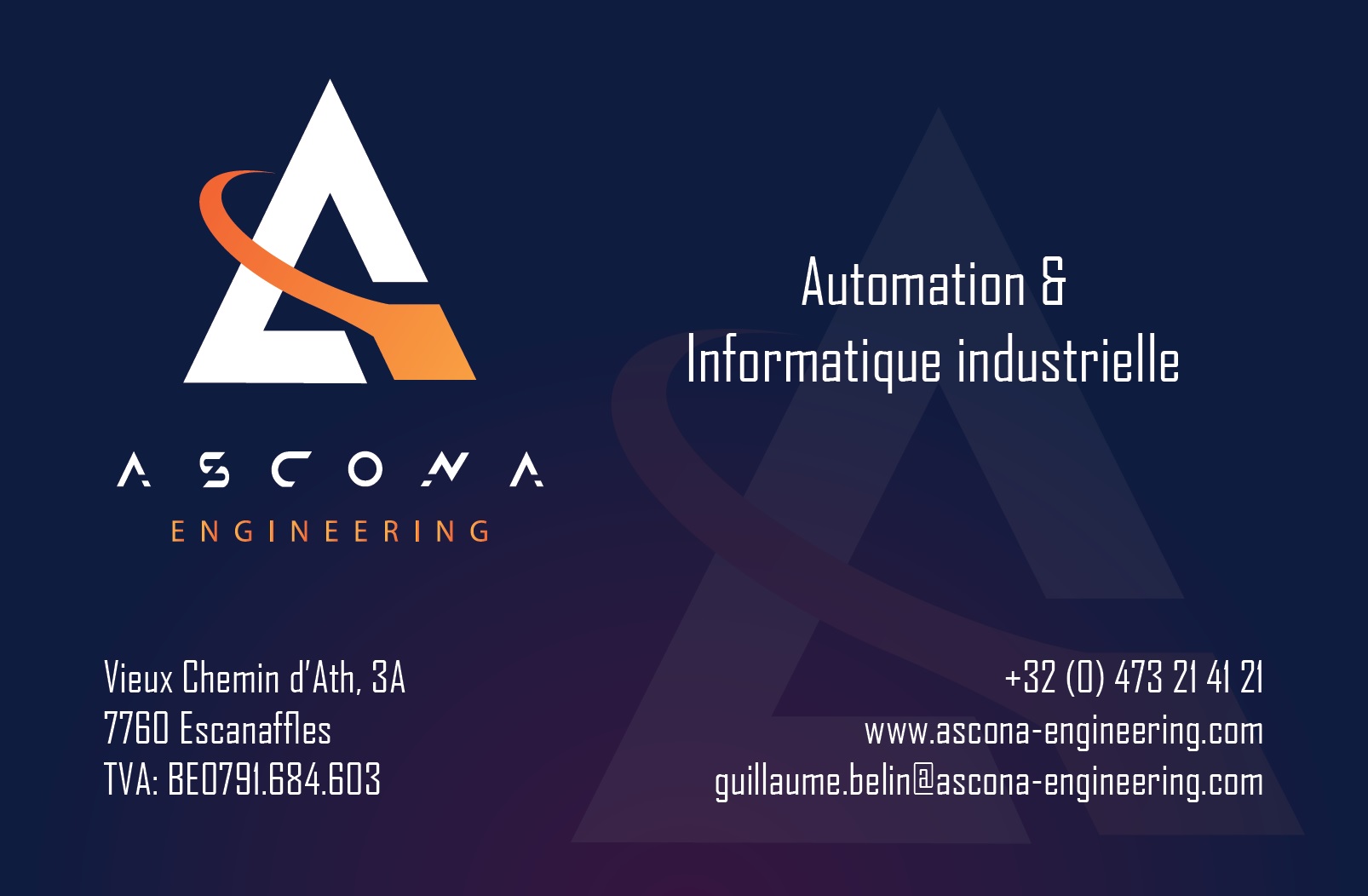 ASCONA ENGINEERING – Accueil